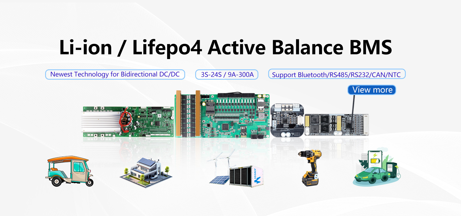Quality Battery BMS Board & Active Balancer BMS factory from China