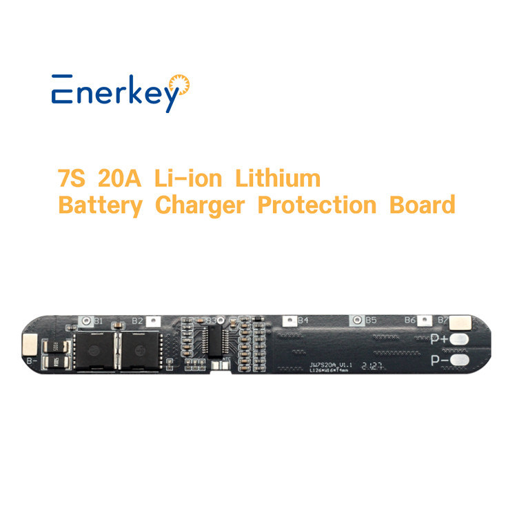 7S Battery BMS With NTC 24V 20A Lithium Li-ion 7S BMS for Base Station ...