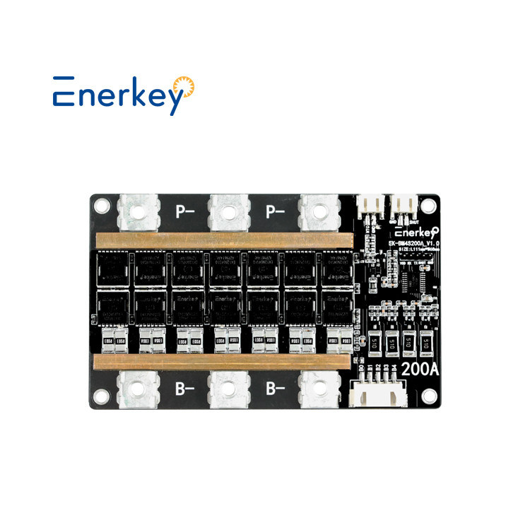 Enerkey Hardware BMS 4S 12V 200A Lifepo4 Lithium Ion Lto Battery Pack ...