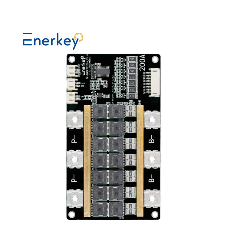 Enerkey 6s 25.2v 200A Bms Battery Protection Board For 18650 Li-ion ...