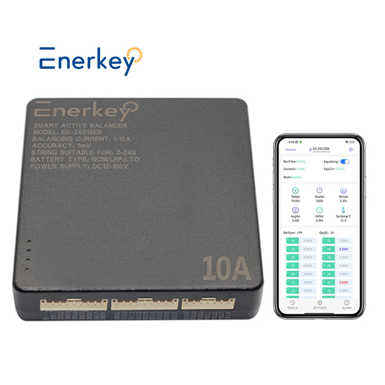 Li-Ion Lithium Battery Cell Balancer 4S 8S 16S 10A Smart Active ...