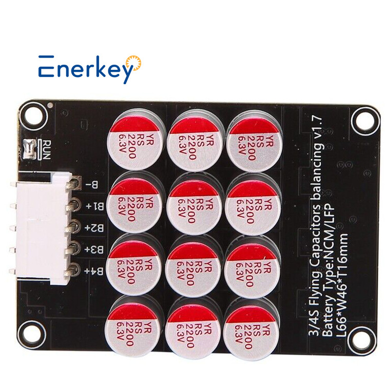 High Precision 5A Active Balancer Board 3S 4S Lithium / LiFePO4 Battery ...