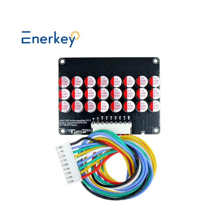 8S 5A Active Balancer Equalizer 6S 7S Balancer Lipo Lifepo4 Lto Lithium ...