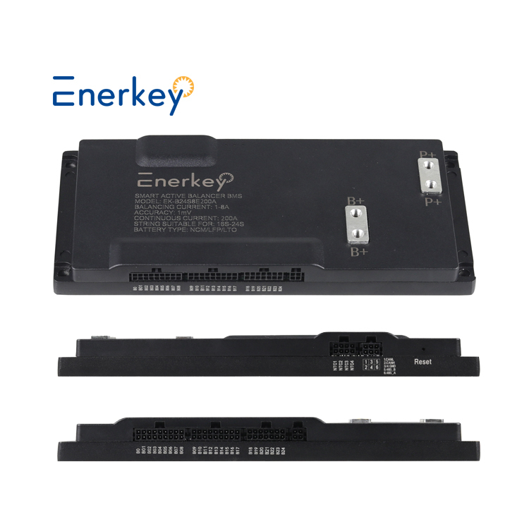 Enerkey Smart BMS 16S-24S 200A with 1A-8A Active Balancing CAN RS485 ...
