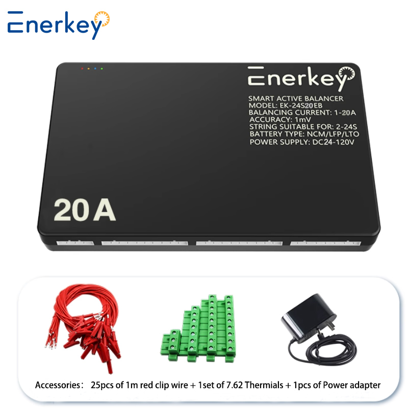 Enerkey 20A Smart Balancer 4S 8S 12S 16S 20S 24S 40A 60A with CAN and ...