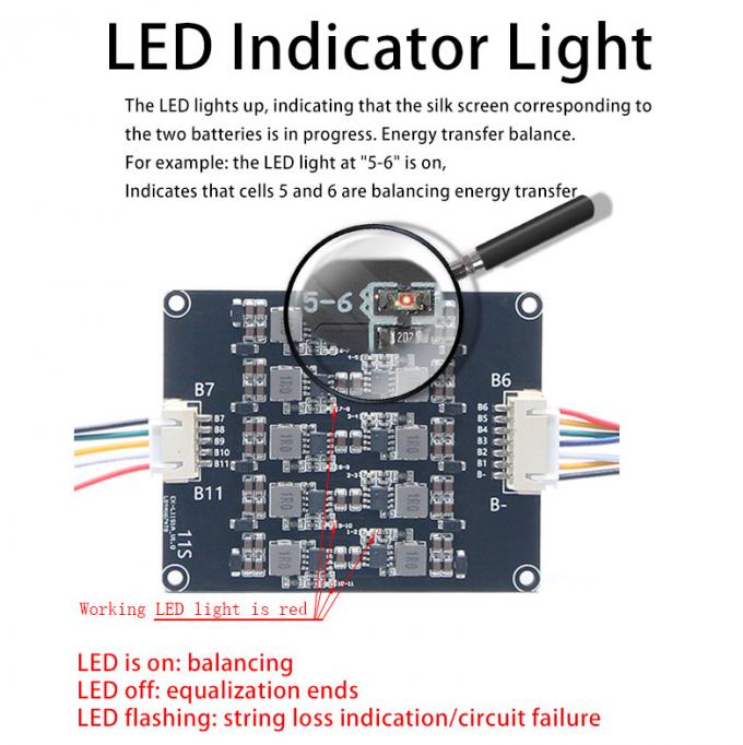 Active Equalizer 1A 5S 12V Lipo/Lifepo4 Battery Active Balancer BMS ...