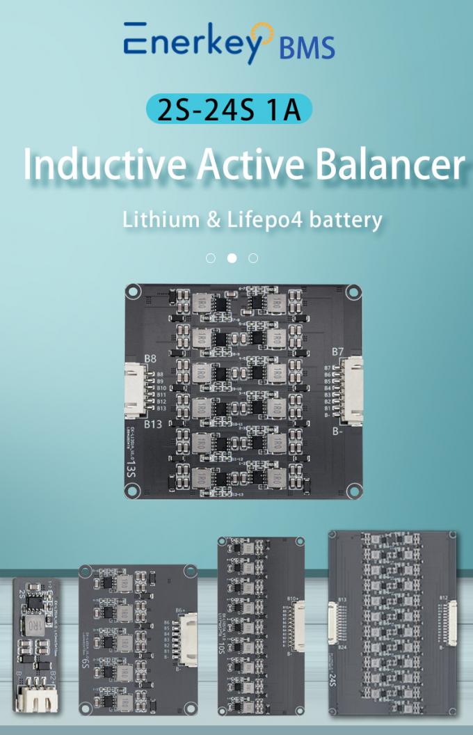 Active Equalizer 1A 5S 12V Lipo/Lifepo4 Battery Active Balancer BMS ...