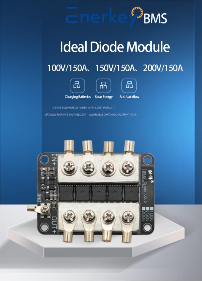 200V 150A High Power Bridge Rectifier Diode Overcurrent Capacity Low ...
